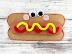 Craft Stick Hot Dog Craft - Big Family Blessings