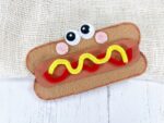 Craft Stick Hot Dog Craft - Big Family Blessings