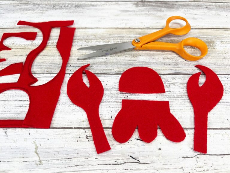 Craft Stick Lobster - Big Family Blessings
