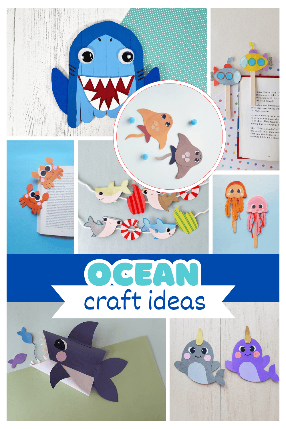 Ocean Crafts for Kids - Big Family Blessings