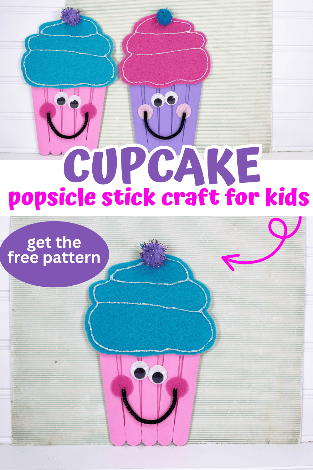 Cupcake Craft for Kids - Big Family Blessings