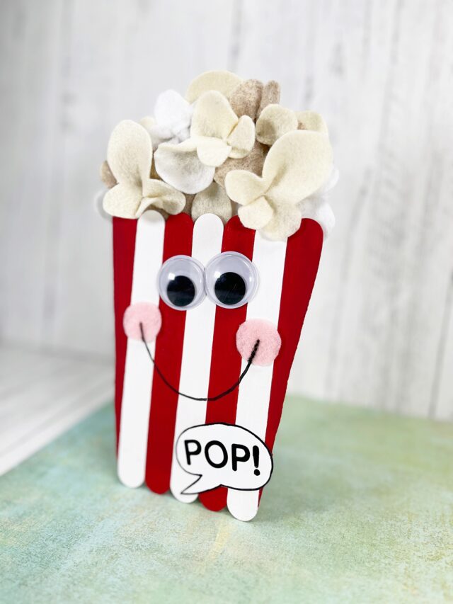 Popcorn Craft for Kids - Big Family Blessings