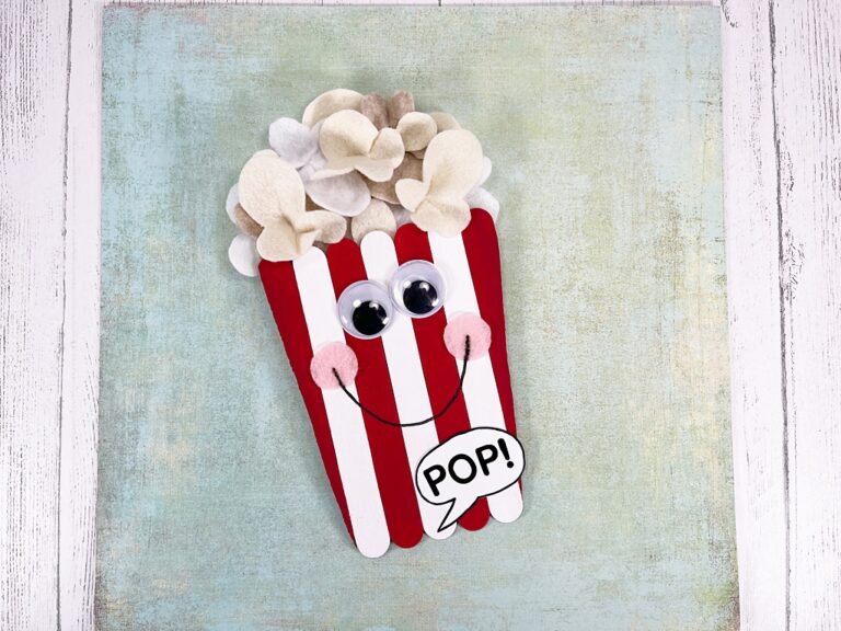 Popcorn Craft for Kids - Big Family Blessings