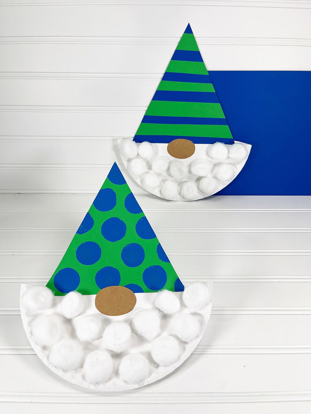 Paper Plate Gnome Craft - Big Family Blessings