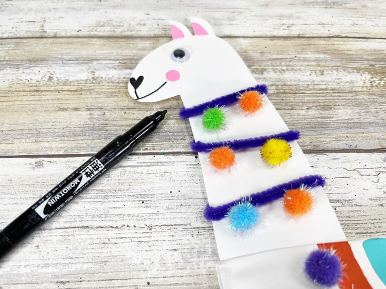 Paper Plate Llama Craft - Big Family Blessings
