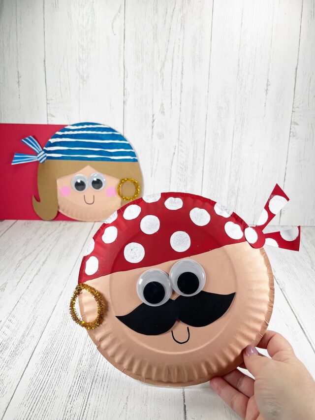 Pirate Paper Plate Craft - Big Family Blessings