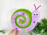 Paper Plate Snail Craft - Big Family Blessings