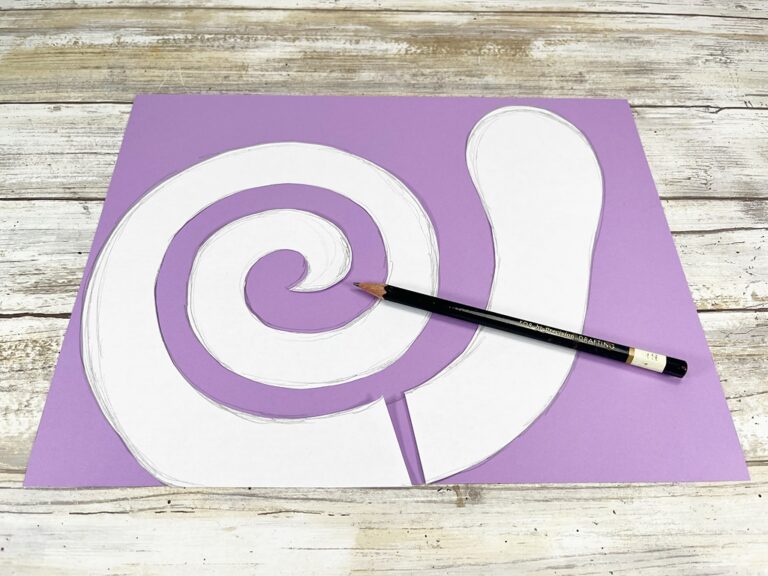 Paper Plate Snail Craft - Big Family Blessings