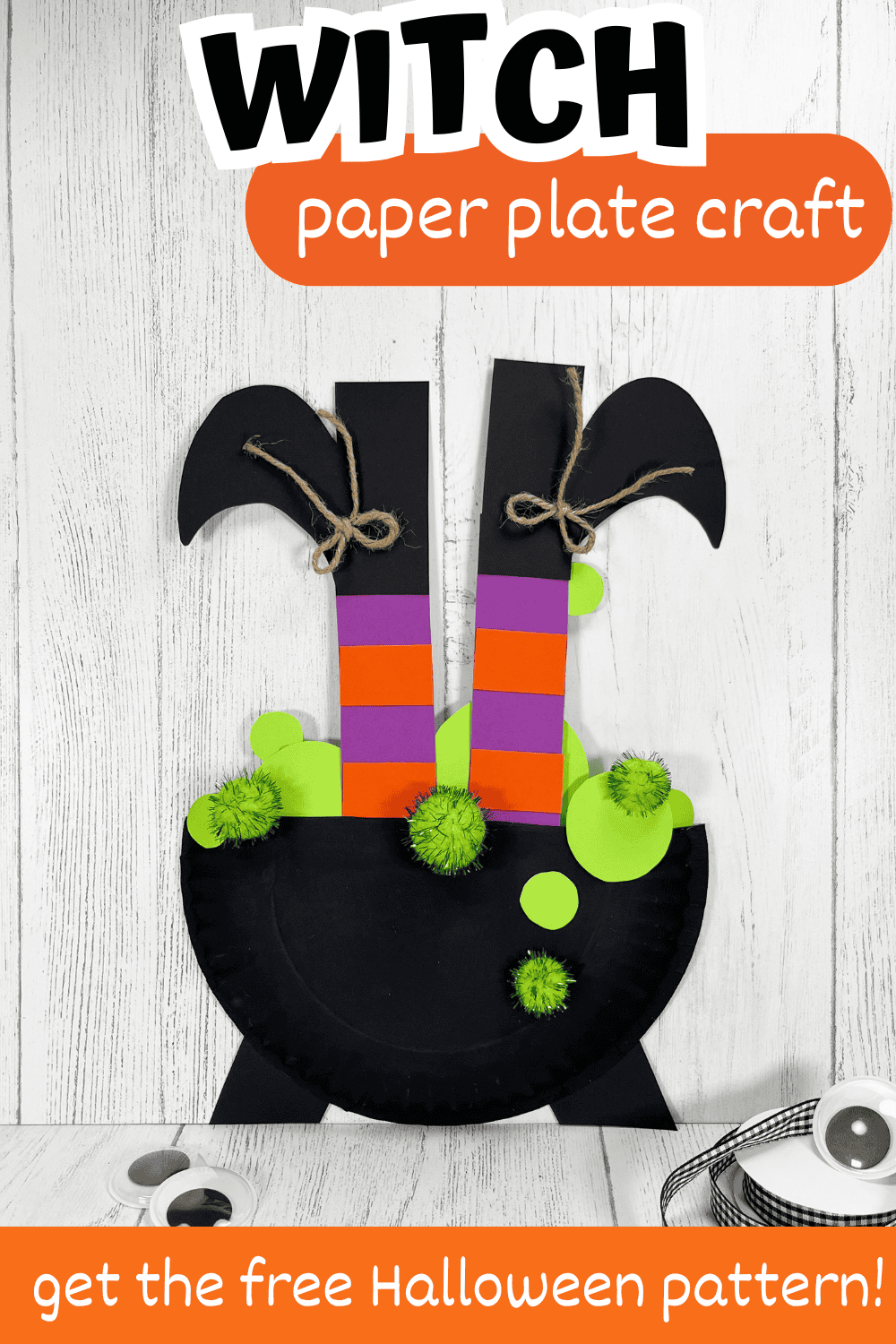 Witch & Cauldron Halloween Craft for Kids - Big Family Blessings