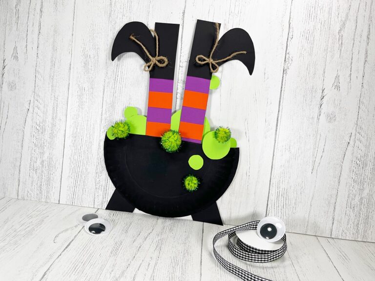 Witch & Cauldron Halloween Craft for Kids - Big Family Blessings