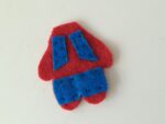 Felt Spiderman Ornament - Big Family Blessings