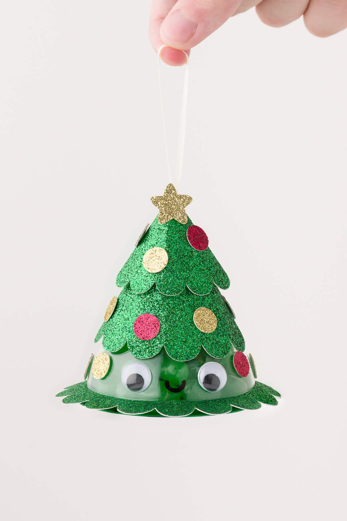 DIY Candy Dome Christmas Tree Ornament - Big Family Blessings