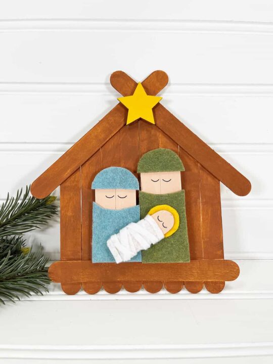 Craft Stick Nativity - Big Family Blessings