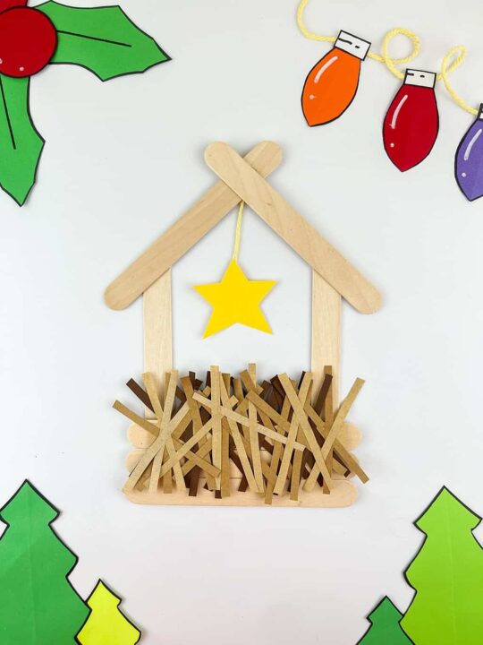 Cutest Ever Nativity Crafts for Kids - Big Family Blessings