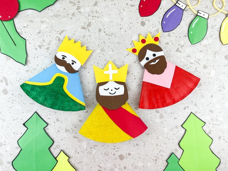 Nativity Wise Men Craft - Big Family Blessings