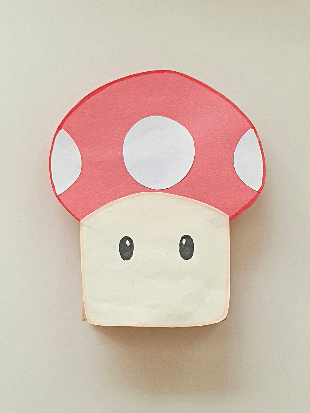 Toad Paper Bag Puppet – Super Mario Craft - Big Family Blessings